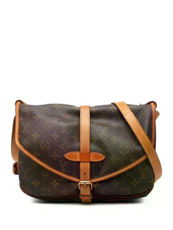 LOUIS VUITTON Monogram Saumur 30 - Brown