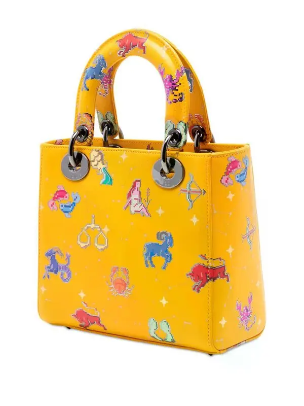 Dior Lady Satchel - Yellow
