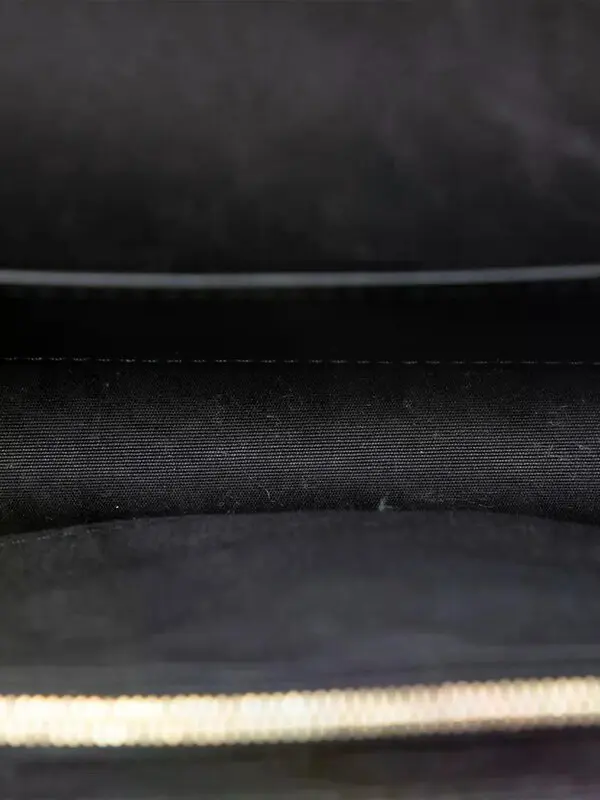 LOUIS VUITTON Vernis Louise Sliding Chain Mm Crossbody Bag - Black