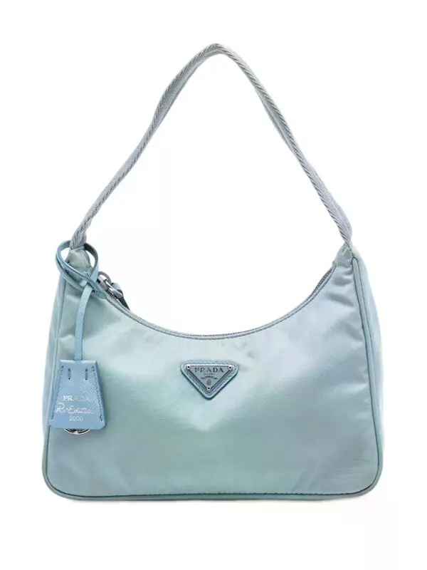 Prada Tessuto Re Edition 2000 Shoulder Bag - Blue