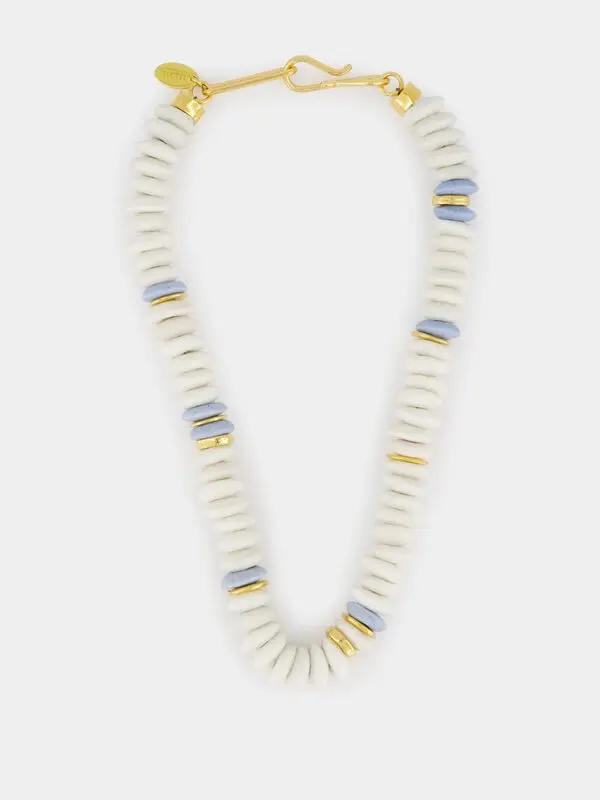 LIZZIE FORTUNATO Laguna Necklace - White
