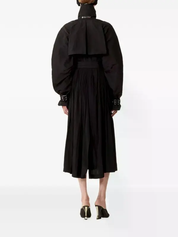 LANVIN Belted Pleated Coat