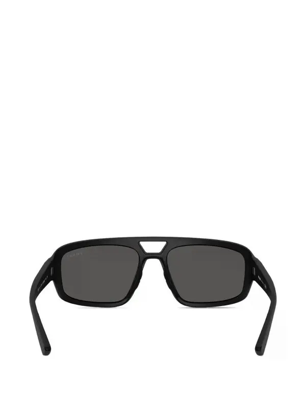 Prada Square Frame Logo Detail Sunglasses