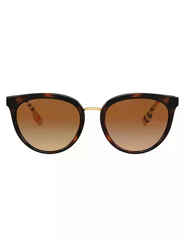 Burberry Willow Panto Sunglasses - Brown