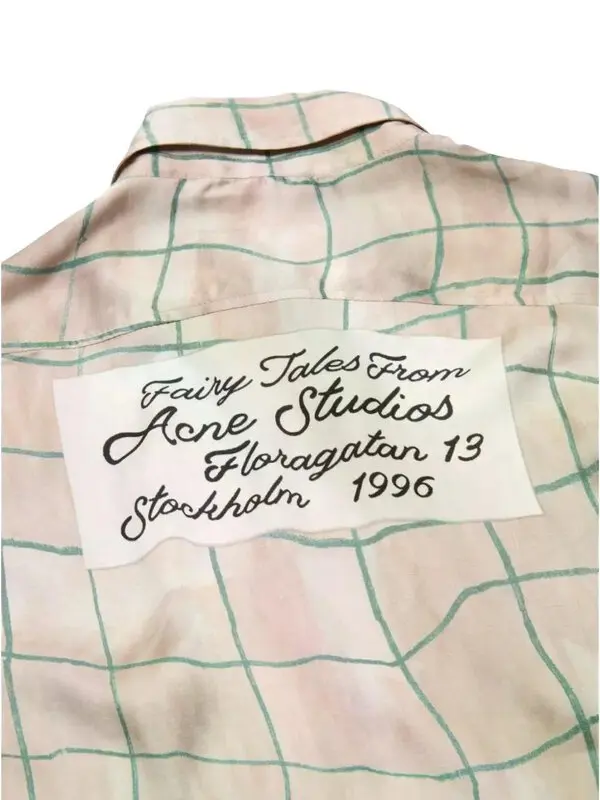 Acne Studios Checked Shirt