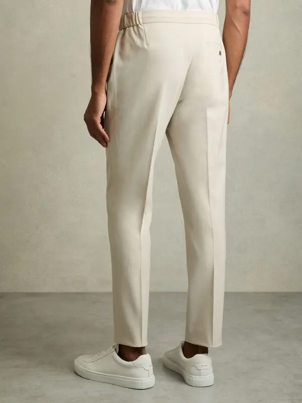 REISS Foundstone Slim-fit Drawstring Trousers