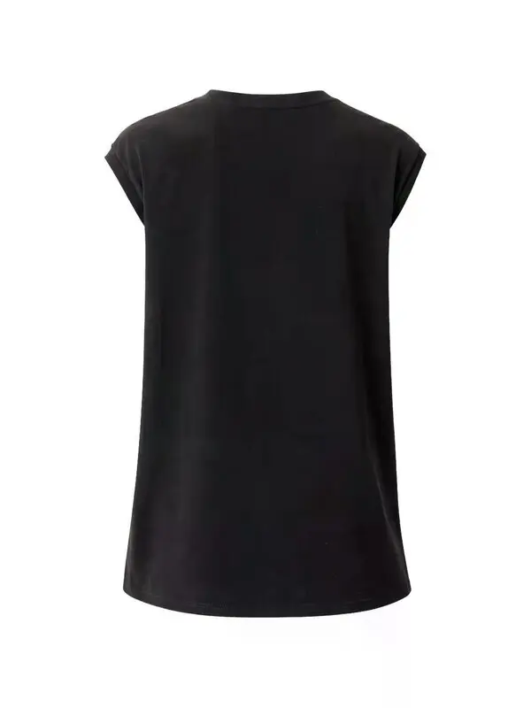 ALLSAINTS Graphic Print Cap Sleeve T-shirt