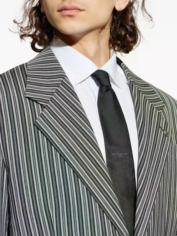 Givenchy Logo-print Silk Tie