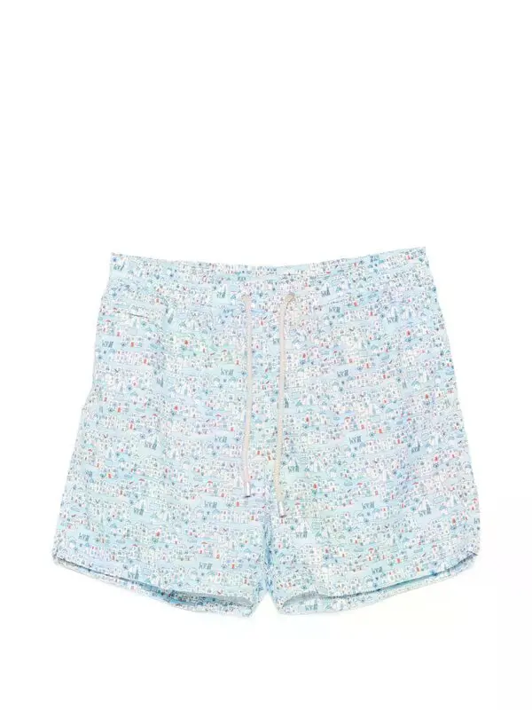 MC2 SAINT BARTH Elasticated Waistband Swim Shorts