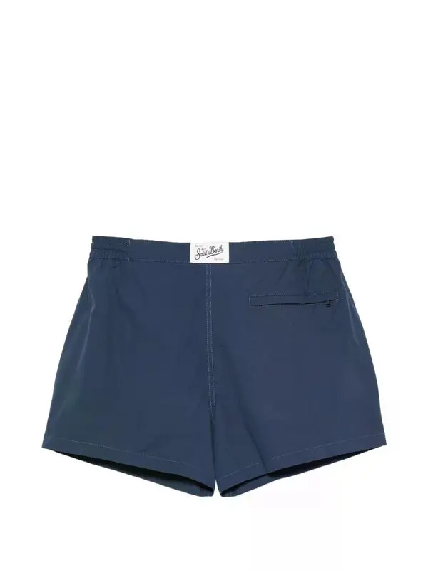 MC2 SAINT BARTH Logo Patch Swim Shorts