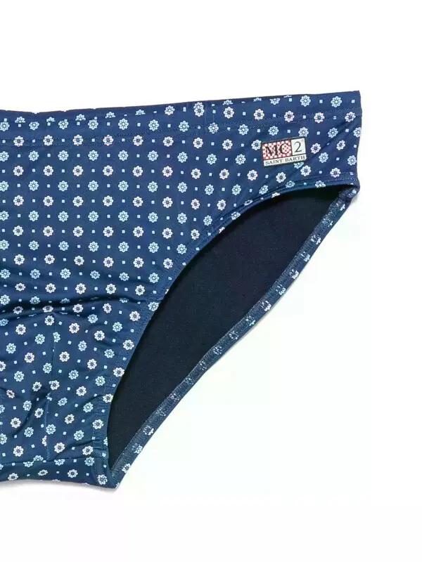 MC2 SAINT BARTH Cayo Floral Print Swimming Trunks