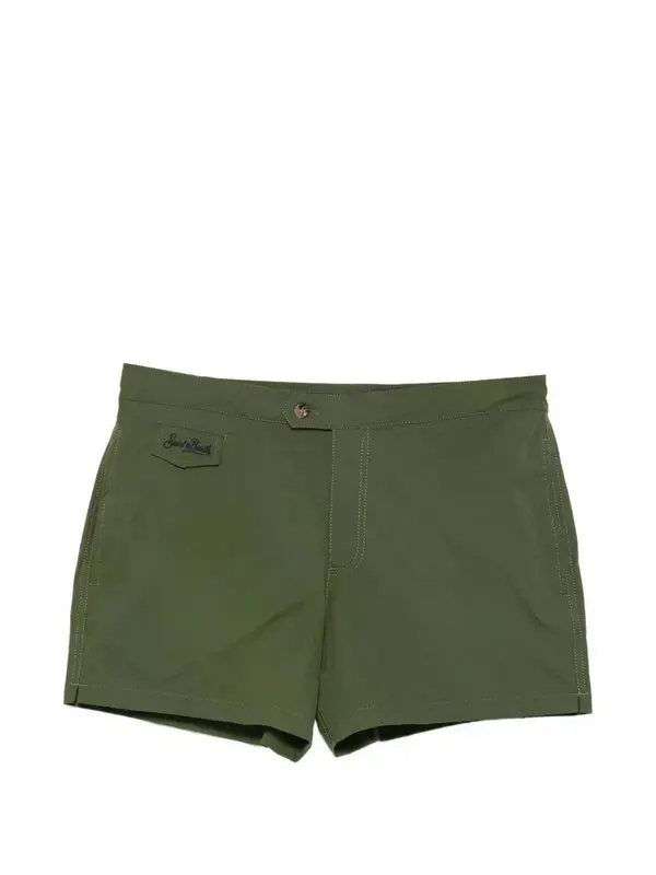 MC2 SAINT BARTH Logo Patch Swim Shorts