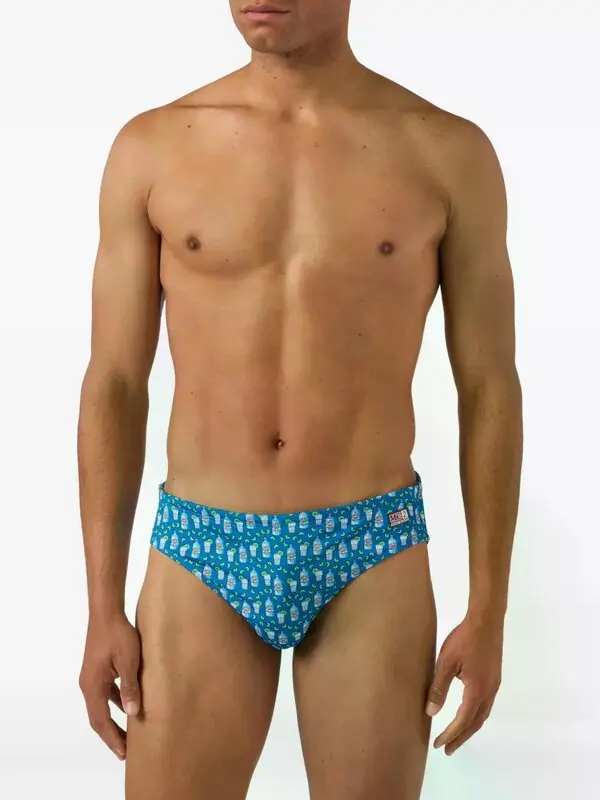 MC2 SAINT BARTH Cayo Gin-print Swimming Trunks