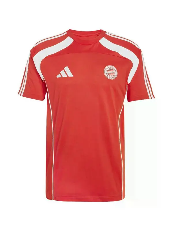 Adidas Fc Bayern Logo-patch T-shirt - Red