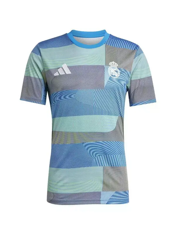 Adidas Real Madrid Graphic-print T-shirt - Blue