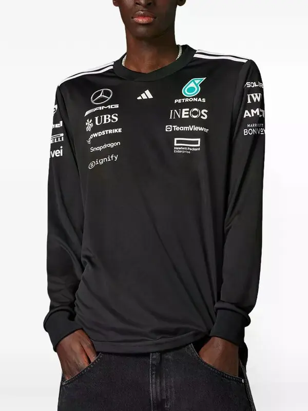 Adidas Amg Petronas Formula One Team Driver T-shirt - Black