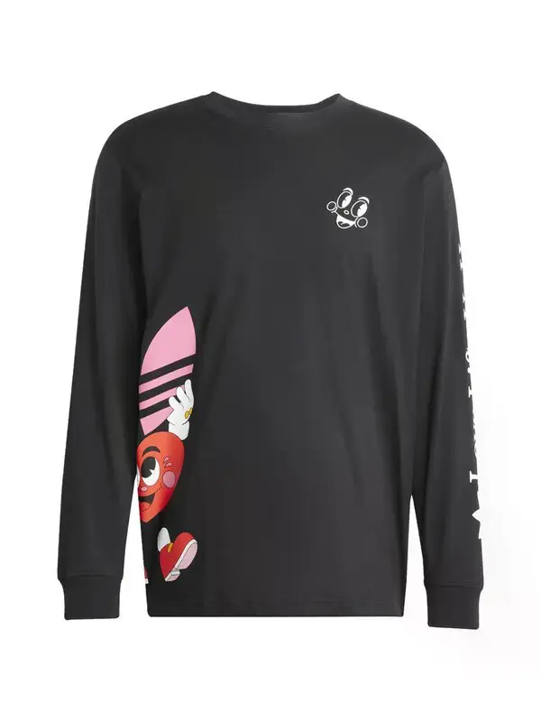 Adidas Mbn Valentine's Day Long-sleeve T-shirt - Black