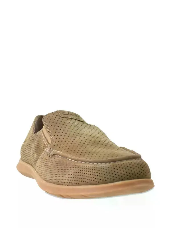 Clarks Flexway Easy Loafers - Neutrals