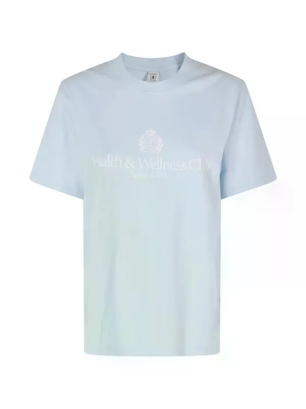 SPORTY & RICH Logo Print T-shirt