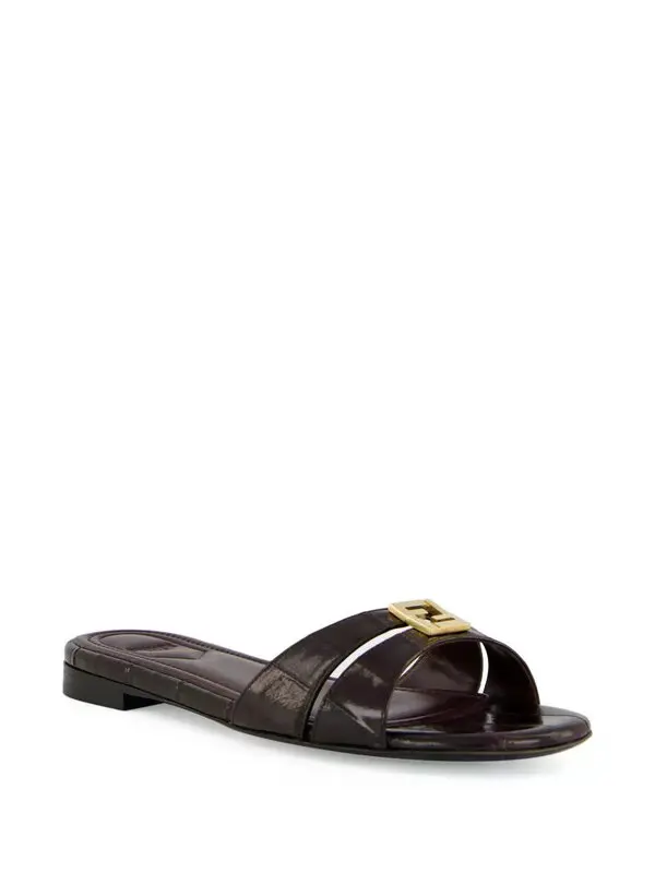 Fendi Ff Motif Sandals