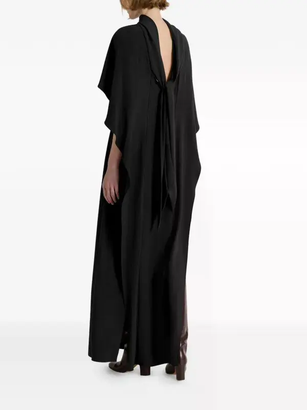 Alberta Ferretti Open-back Maxi Dress