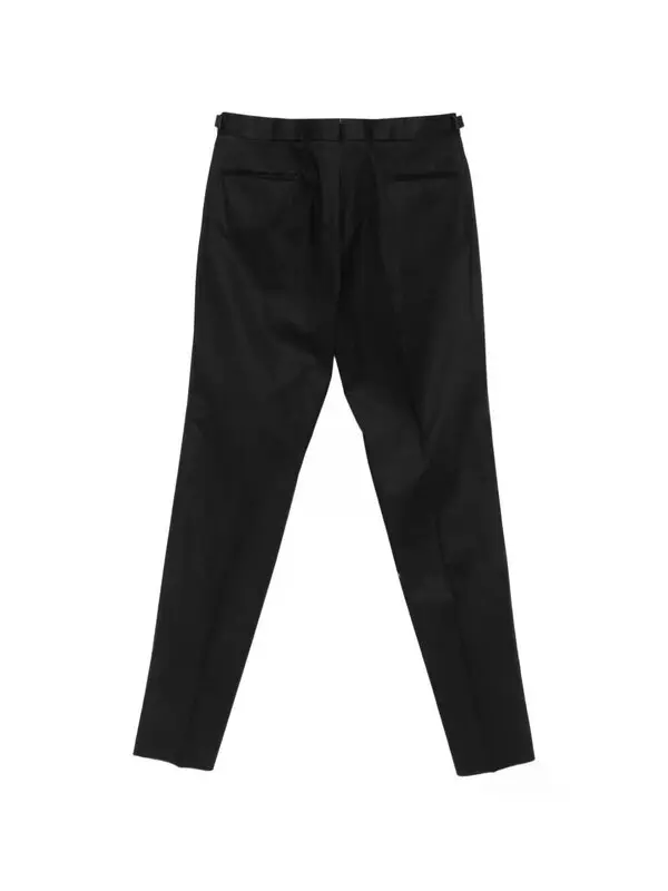 Zegna Side-adjuster Pressed-crease Trousers