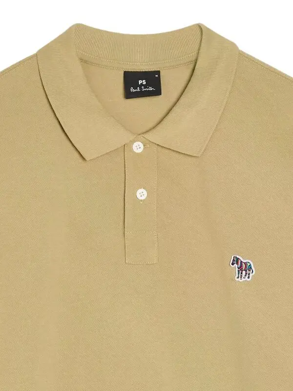 Paul Smith Zebra-patch Polo Shirt