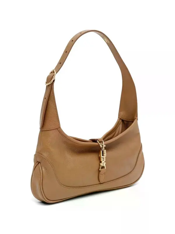 Gucci Jackie Grainy Leather Shoulder Bag