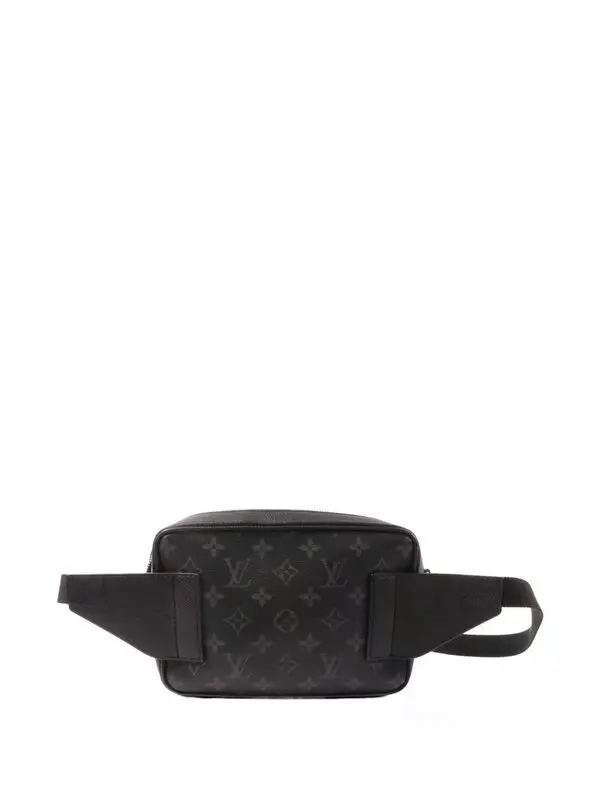 LOUIS VUITTON Monogram Eclipse Outdoor Belt Bag - Black