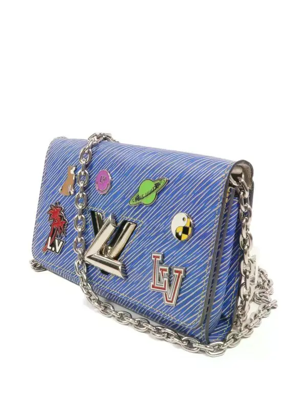 LOUIS VUITTON Twist Chain-strap Calfskin Shoulder Bag