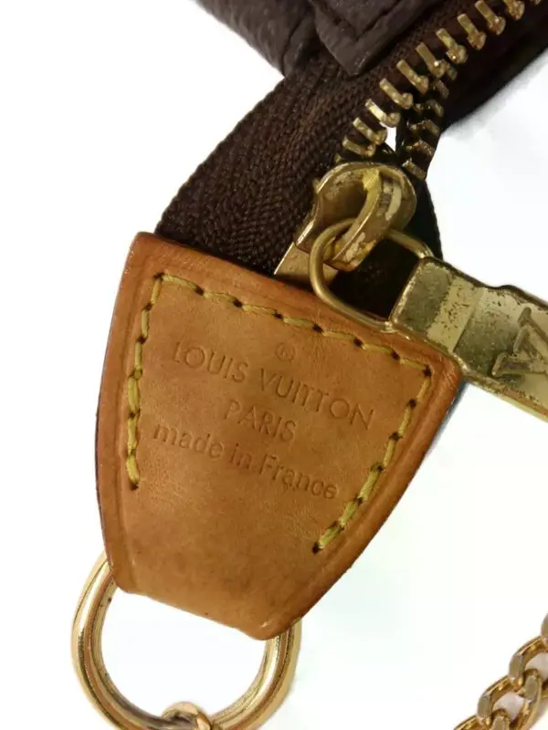 LOUIS VUITTON Mini Pochette Monogram Canvas Shoulder Bag