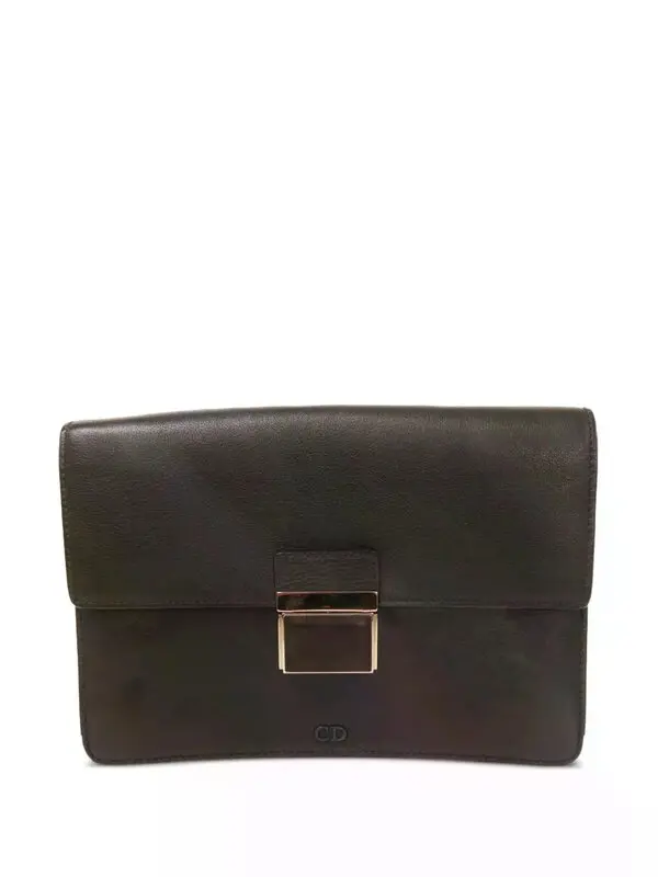 Dior Leather Clutch Bag
