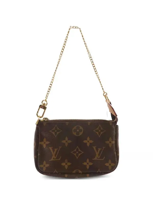 LOUIS VUITTON Mini Pochette Accessories Monogram Canvas Bag