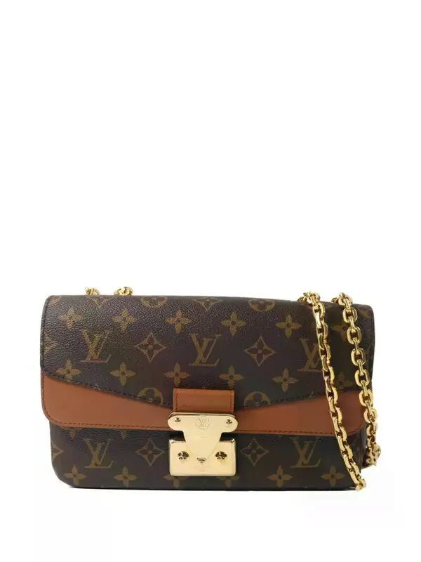 LOUIS VUITTON Marceau Monogram Canvas Shoulder Bag - Brown