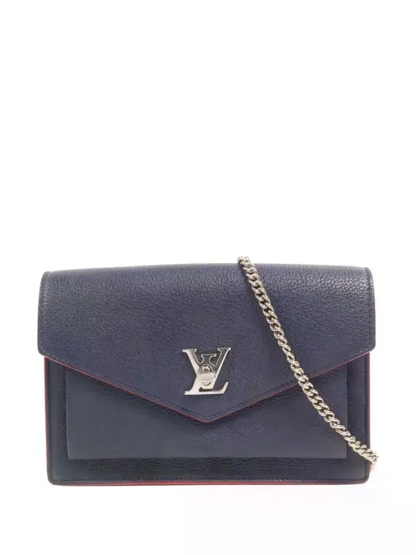 LOUIS VUITTON Lock Me Chain Shoulder Bag - Blue