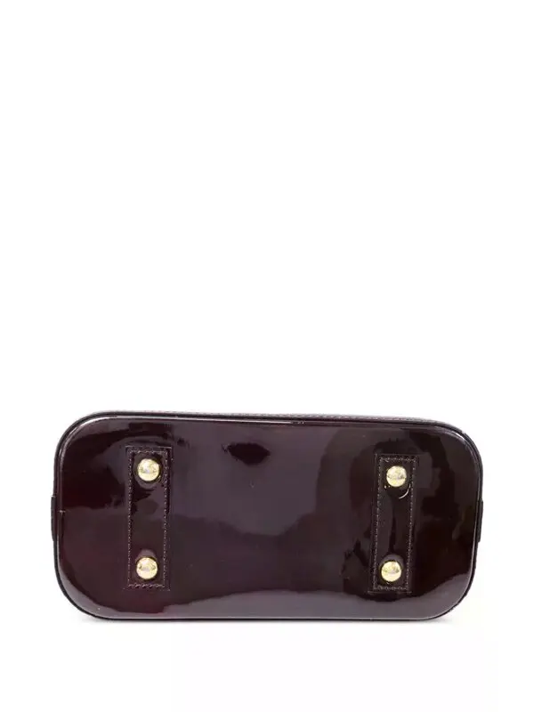 LOUIS VUITTON Monogram Vernis Alma Bb Bag