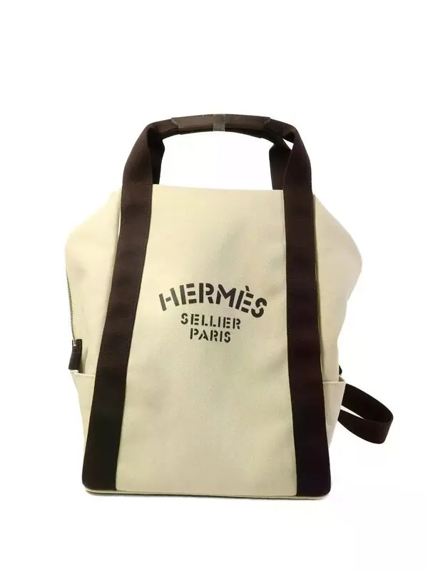 Hermès Logo Backpack