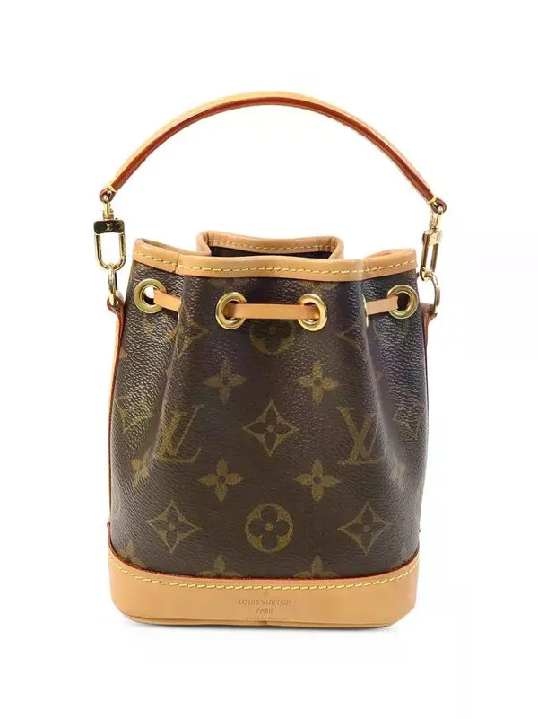 LOUIS VUITTON Monogram Nano Noe Handbag