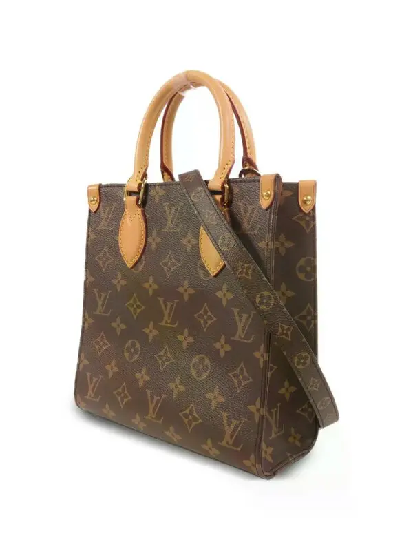 LOUIS VUITTON Sac Plat Bb Monogram Shoulder Bag