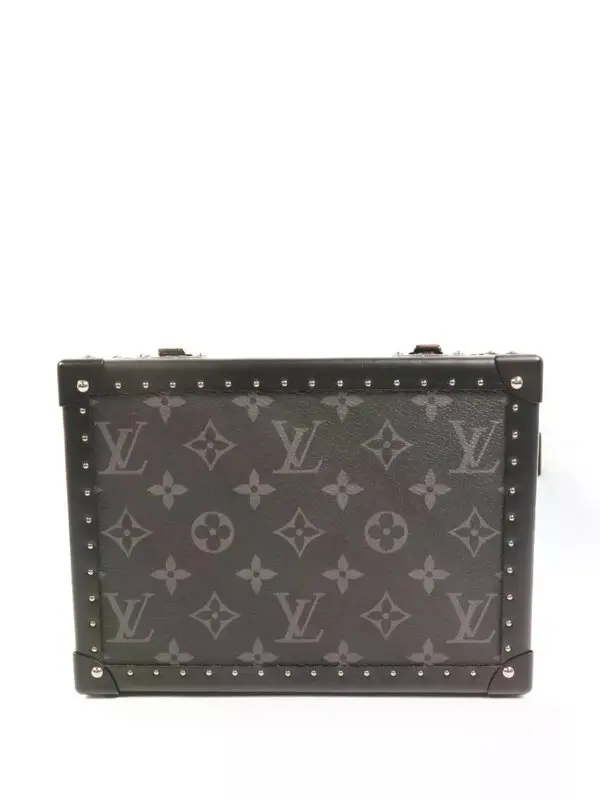 LOUIS VUITTON Monogram Eclipse Clutch Bag