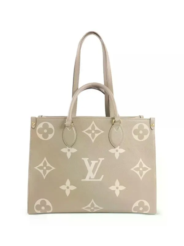 LOUIS VUITTON Monogram Empreinte Onthego Tote Bag - Neutrals