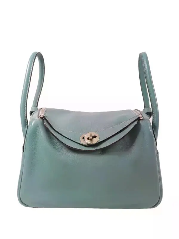 Hermès 26 Lindy Shoulder Bag - Blue