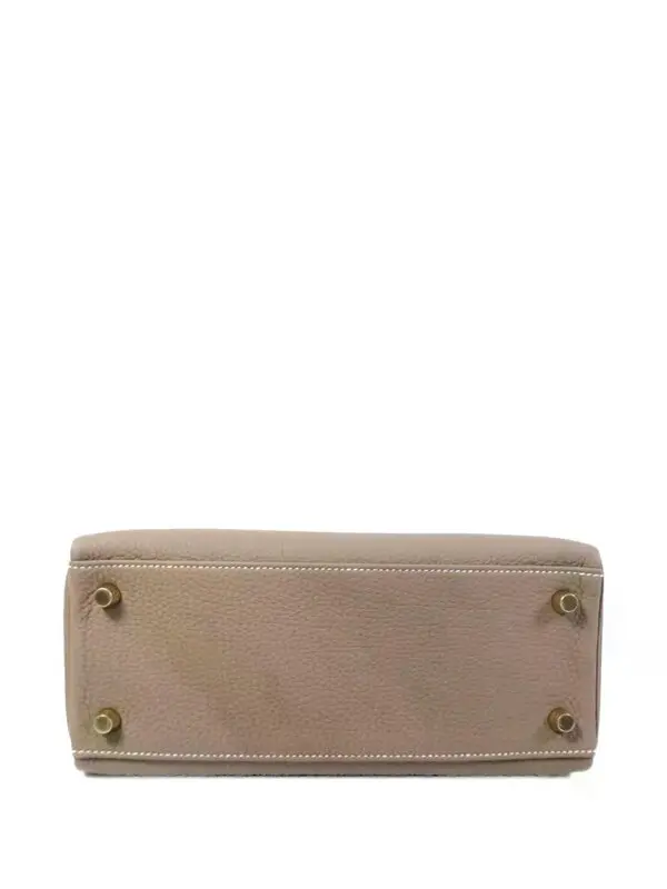 Hermès Kelly Two-tone Calfskin Tote Bag