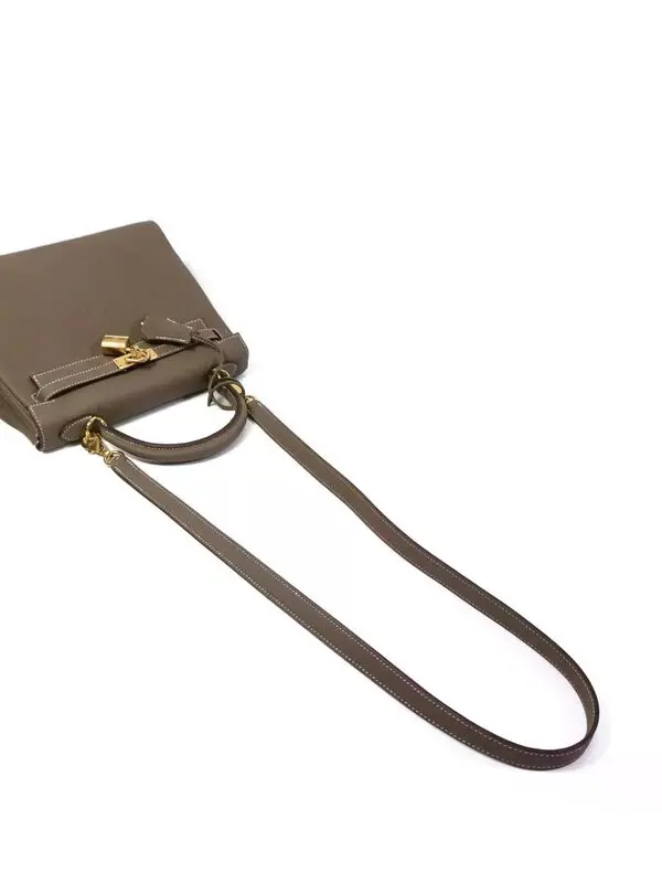 Hermès Kelly Two-tone Calfskin Tote Bag