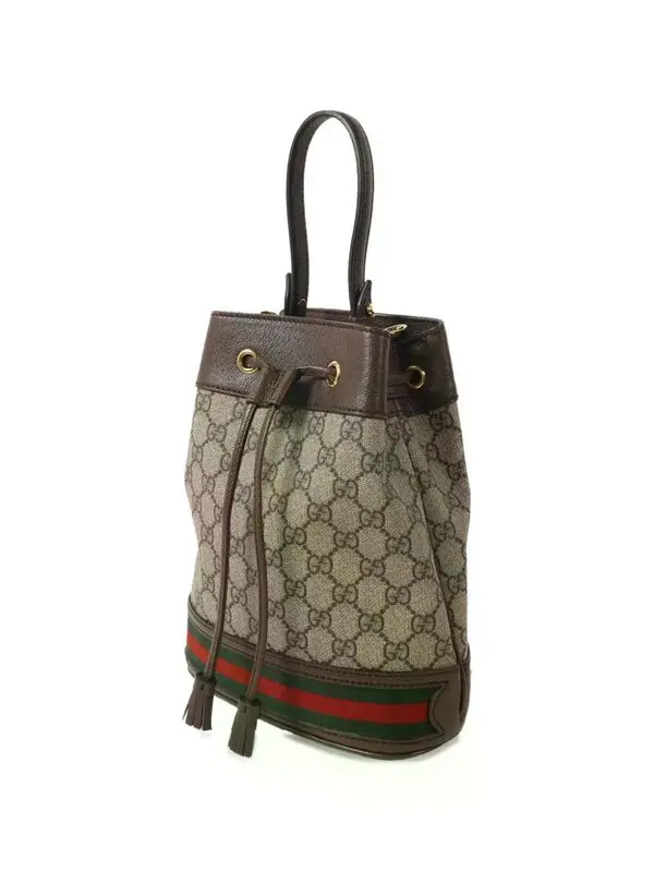 Gucci Ophidia Gg Bucket Shoulder Bag - Neutrals