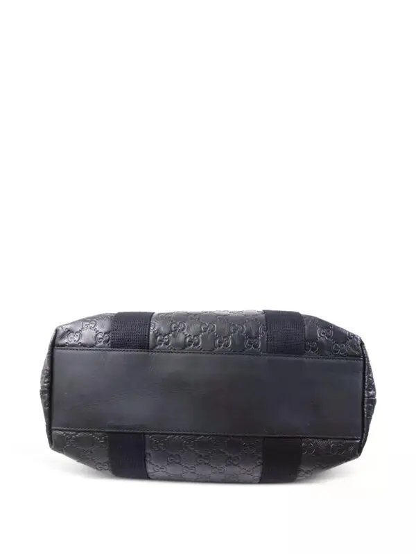 Gucci Gg Supreme Leather Tote Bag