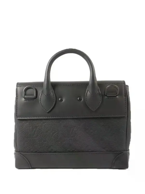 LOUIS VUITTON Steamer Pm Monogram Taurillon Leather Tote Bag