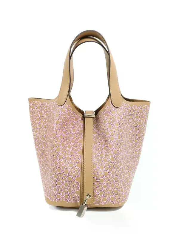 Hermès Picotin Luck Daisy Pm Tote Bag