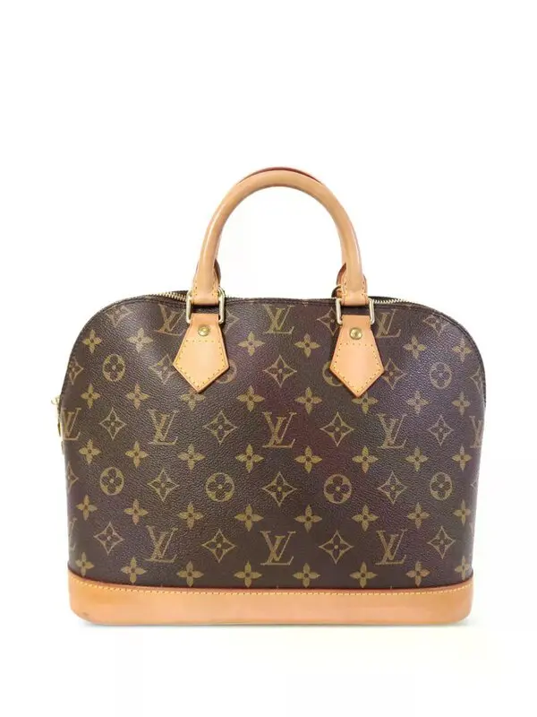 LOUIS VUITTON Alma Pm Monogram Tote Bag - Brown