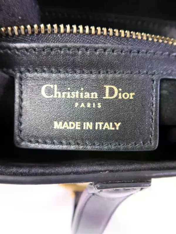 Dior Saddle Leather Shoulder Bag